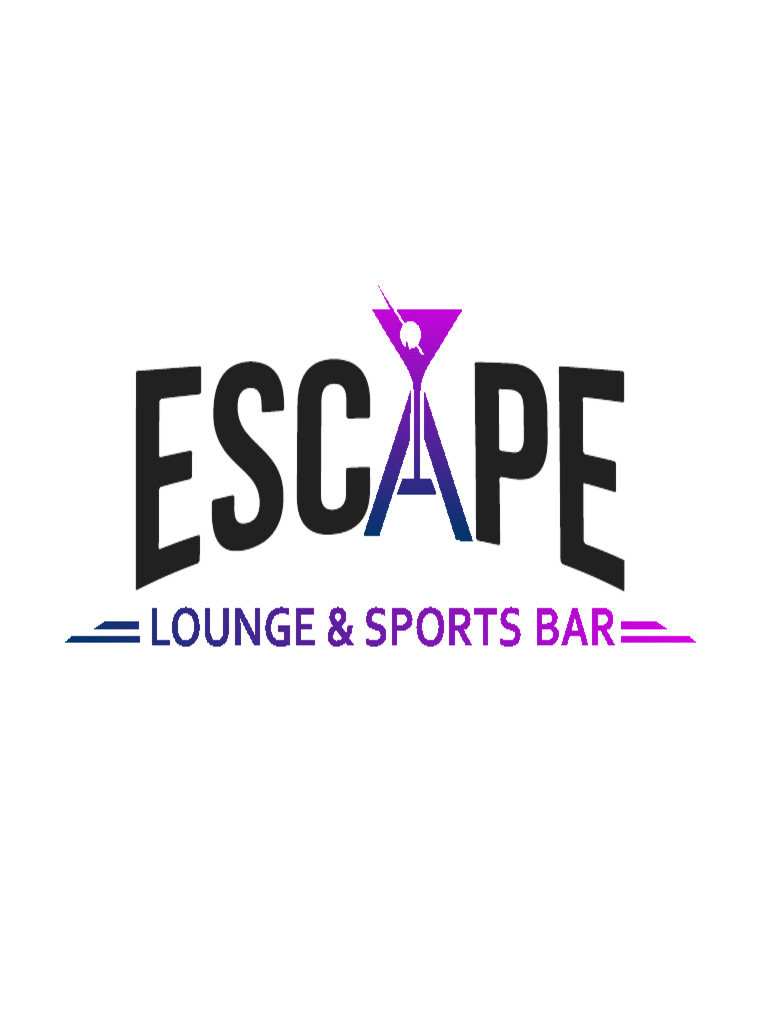 Escape Lounge & Sportsbar Logo | PDF