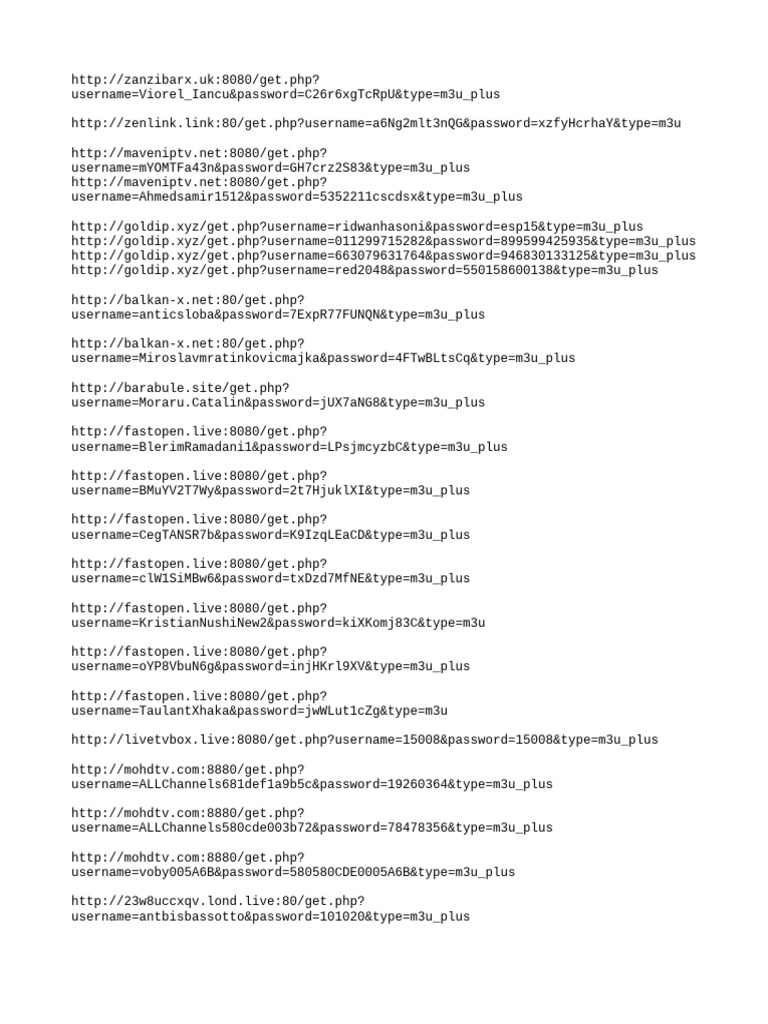 New x100 Mix M3u Links | PDF