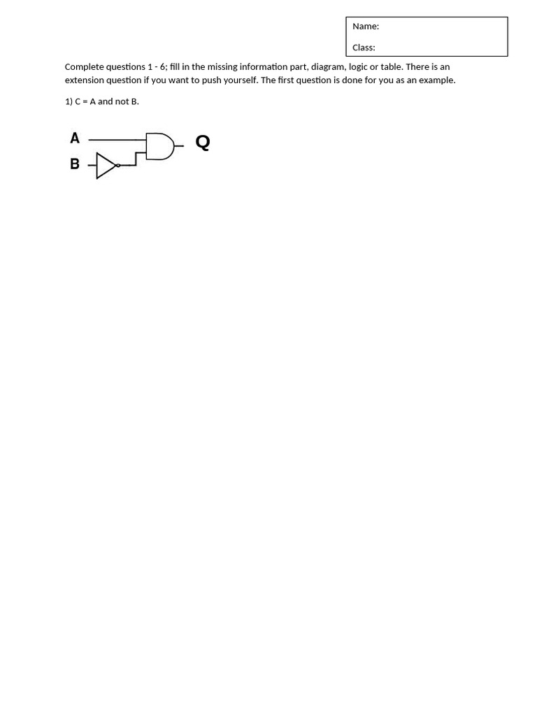 Logic Diagrams | PDF