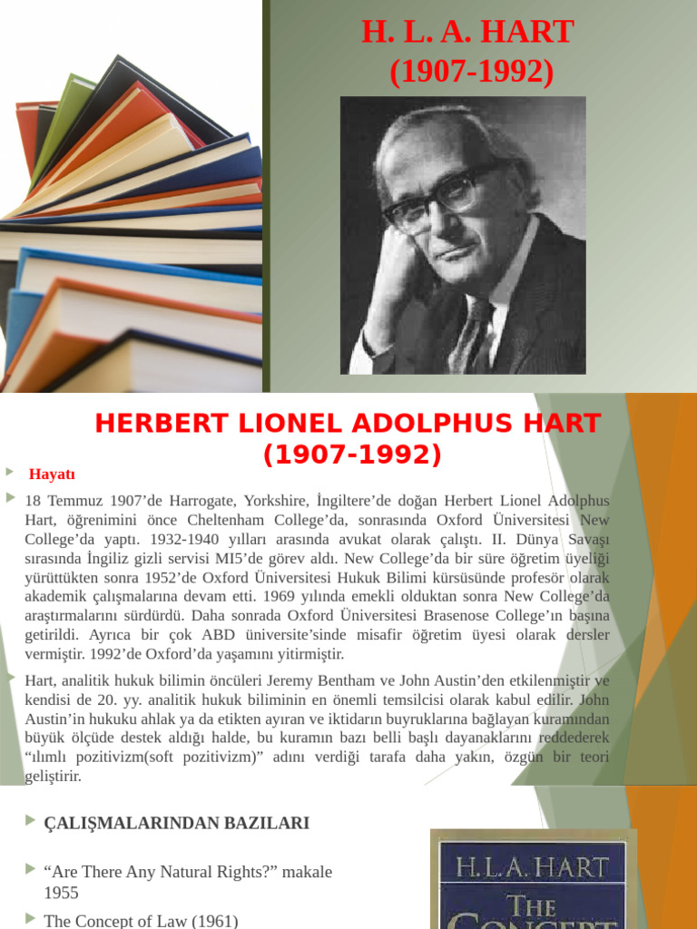 H. L. A. Hart (1907-1992) | PDF