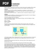 Electric Current and Potential Difference Guide for KS3 Physics ...
