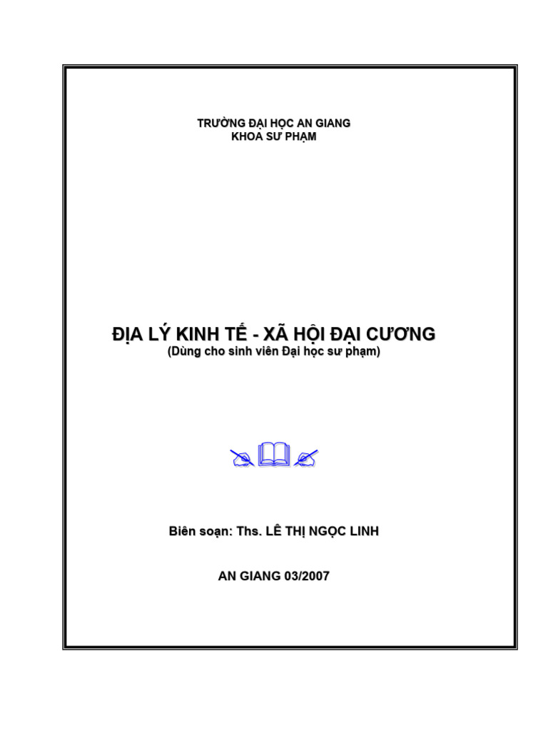 Dia Ly Kinh Te Xa Hoi Dai Cuong | PDF