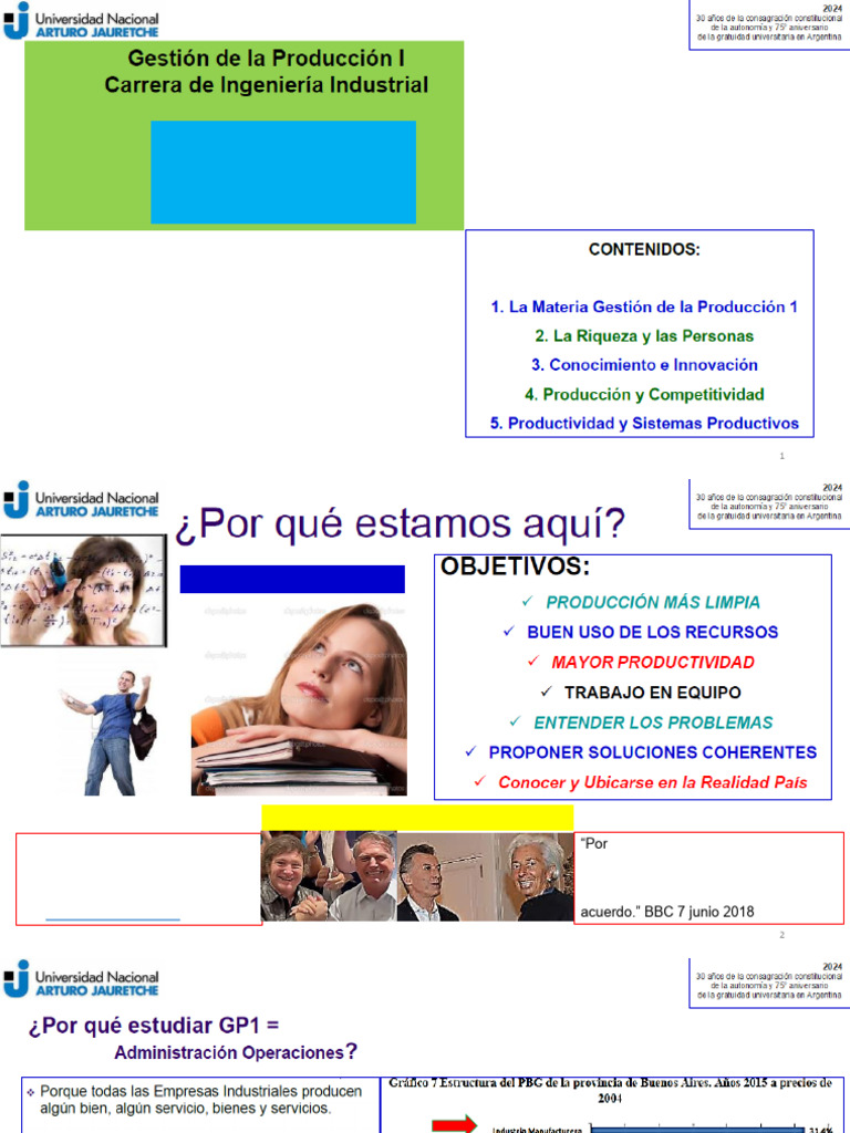 Apunte 2 Gp1 Ing Industrial 2024 | PDF | Economias