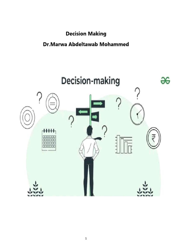 Decision Making Full Book | PDF | Decision Making | Rationality