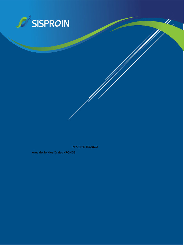 Memoria Tecnica Solidos Orales | PDF | Volumen | Presión