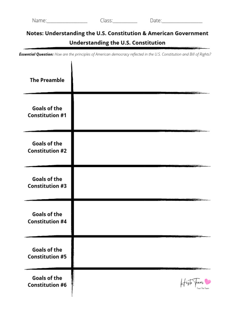 1 - The Constitution and U.S. Government Resource Set - 40 Pages[1 ...