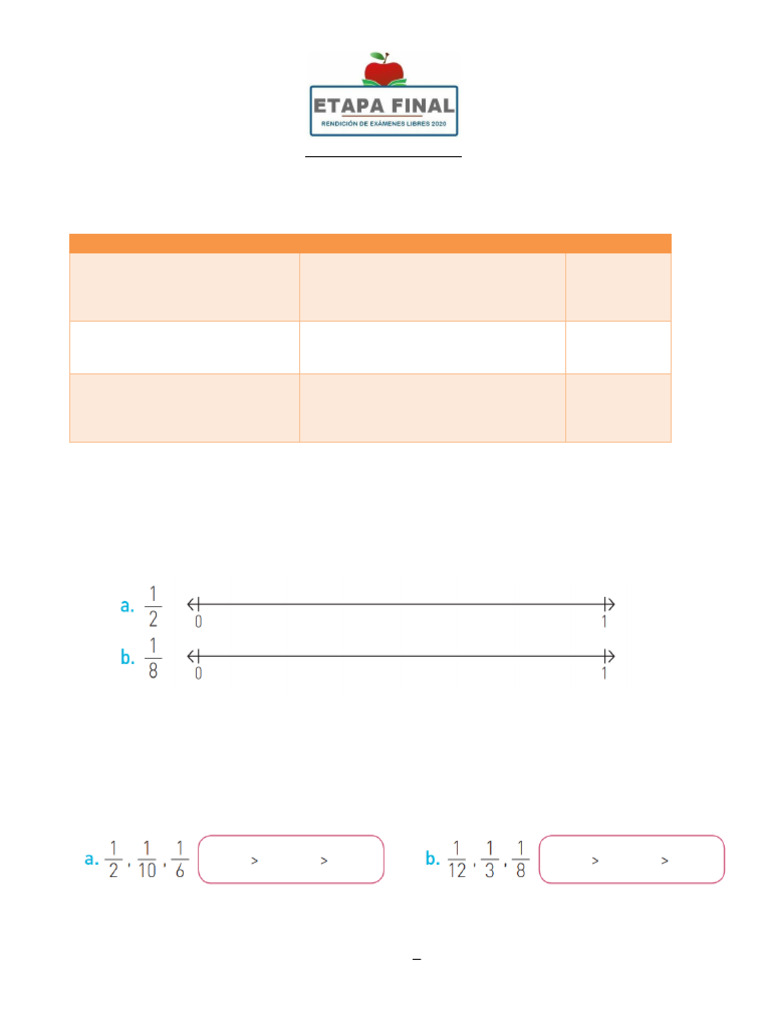 Guía Cuarto Básico ENVIADA | PDF