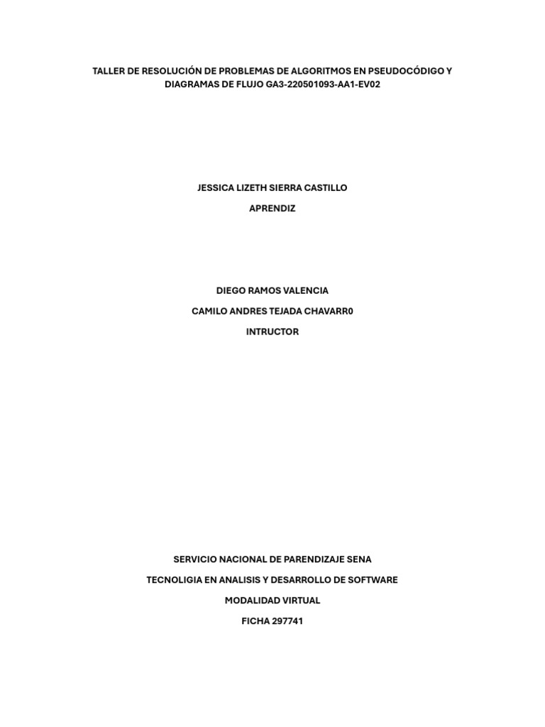 Taller de Algoritmos y Diagramas de Flujo | PDF | Algoritmos | Fahrenheit
