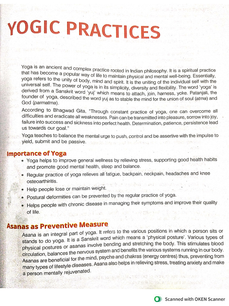 PRACTICAL-2 at YOGIC PRACTICES | PDF