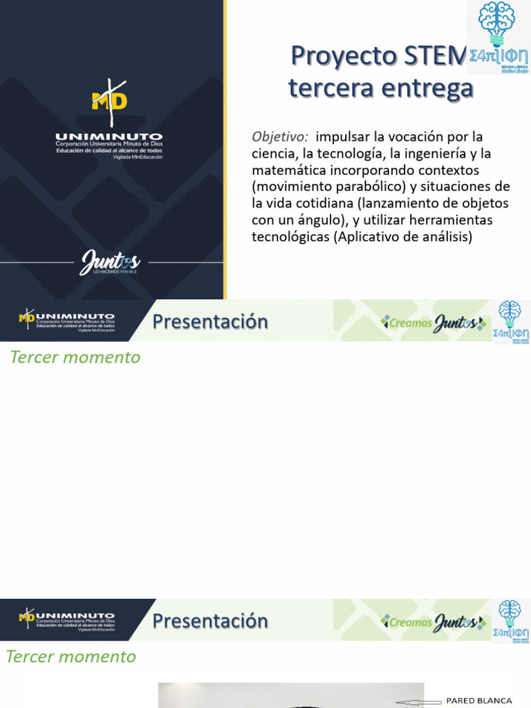 Proyecto STEM Tercera Entrega | PDF