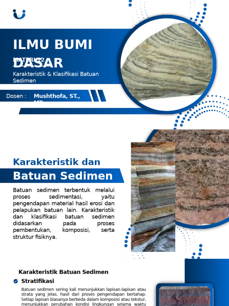 Karakteristik dan Klasifikasi Batuan Sedimen | PDF