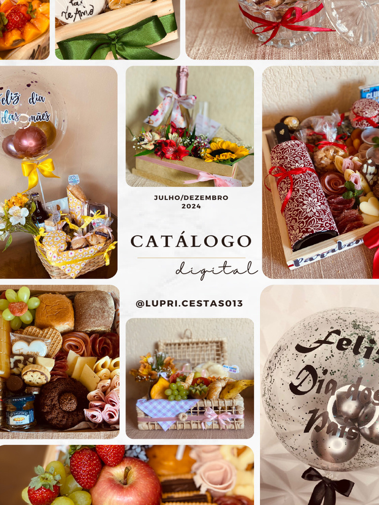 Catálogo Digital (Lupri Cestas) PDF | PDF | Alimentos | Sobremesas