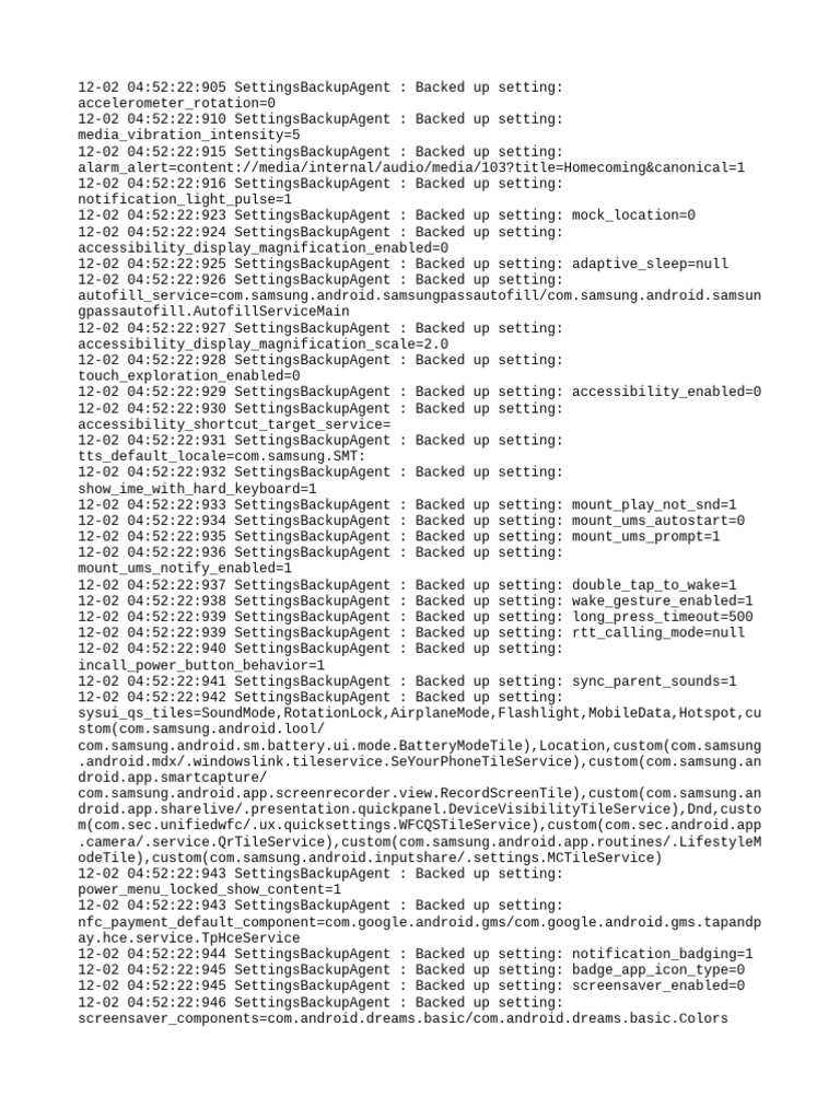 Settings Provider | PDF | Technology & Engineering