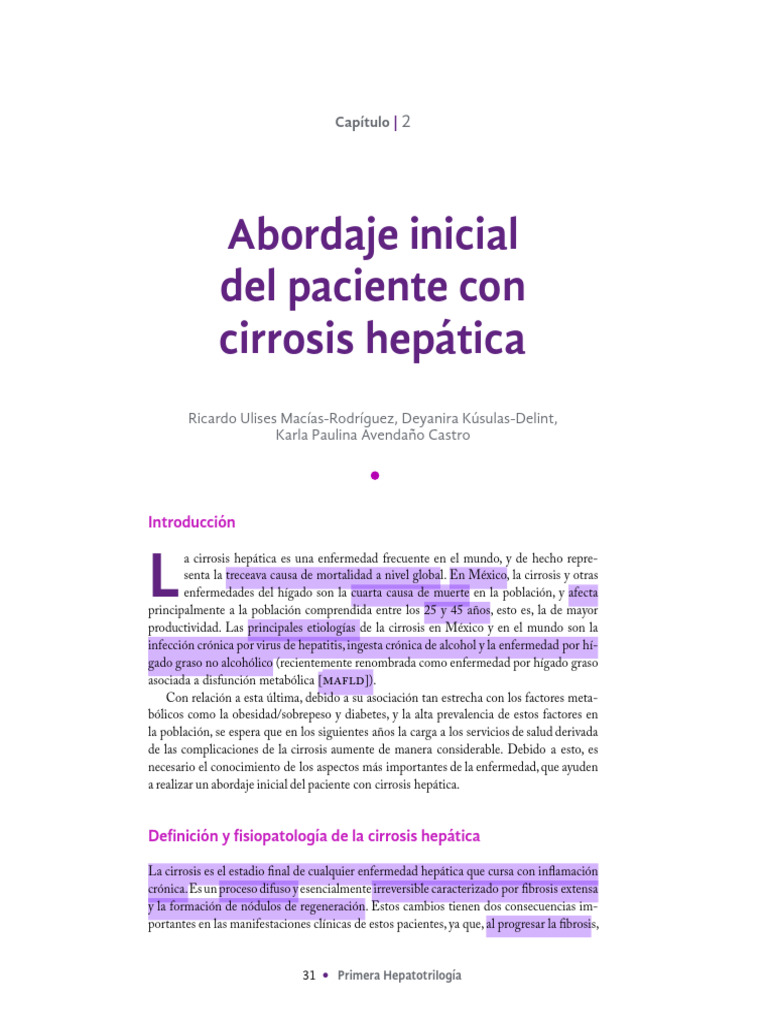 Cirrosis Hepatica | PDF | Cirrosis | Hepatitis