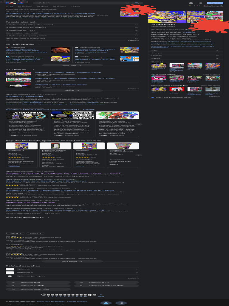 Splatoon - Google Search 2 | PDF | Video Games | Nintendo