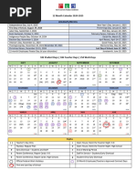 BPS 2025-26 School Year Calendar | PDF | Observances | Public Holiday