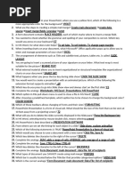 MS Publisher Questions and Answers PDF | PDF | Microsoft Word | Computing