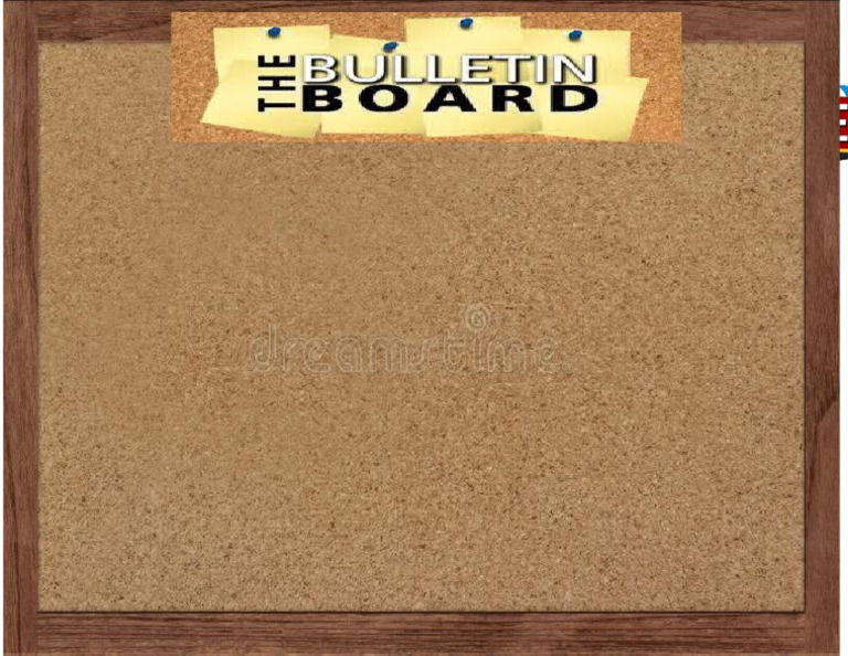 Bulletin Board 3x3 Size | PDF