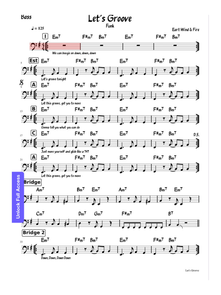 Let's Groove | PDF