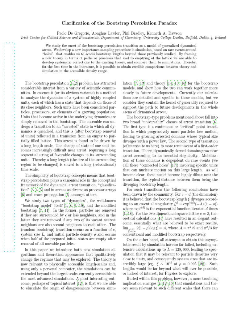 0403691v1 (1) | PDF | Physics | Bootstrapping (Statistics)