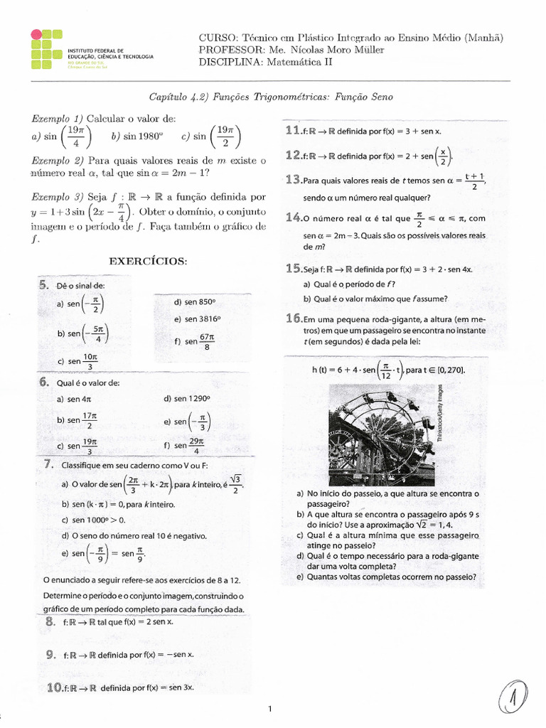 Semana1-Funcao_Trigo_2 | PDF