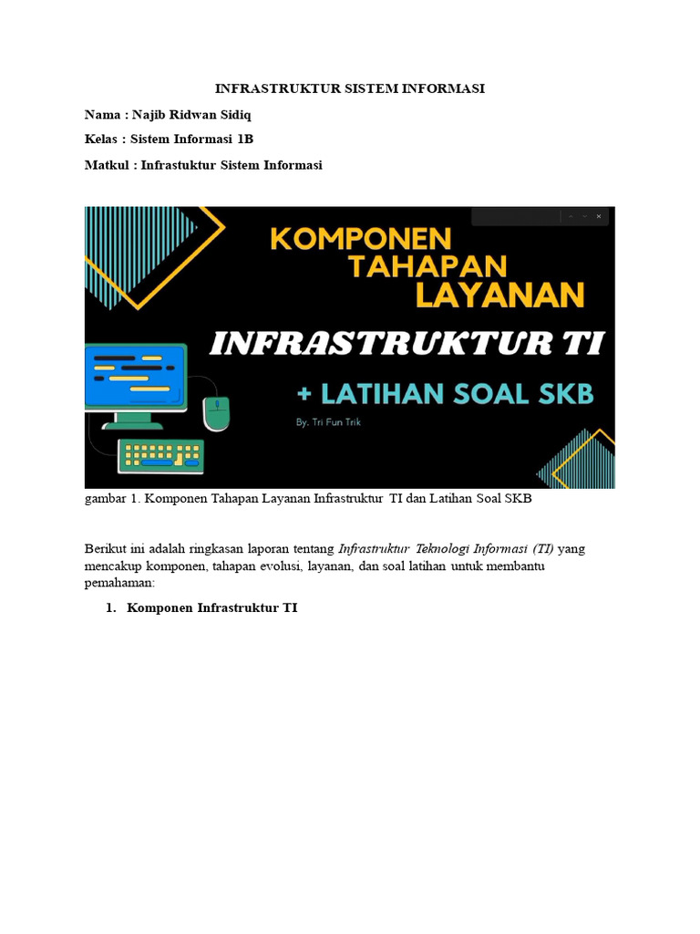 Infrastruktur_NajibRidwanSidiq_1B | PDF