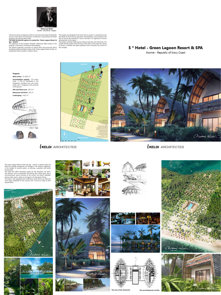 KELDI ARCHITECTES-AHR-Assini Resort-Plaquette Synthese | PDF | Hotel ...