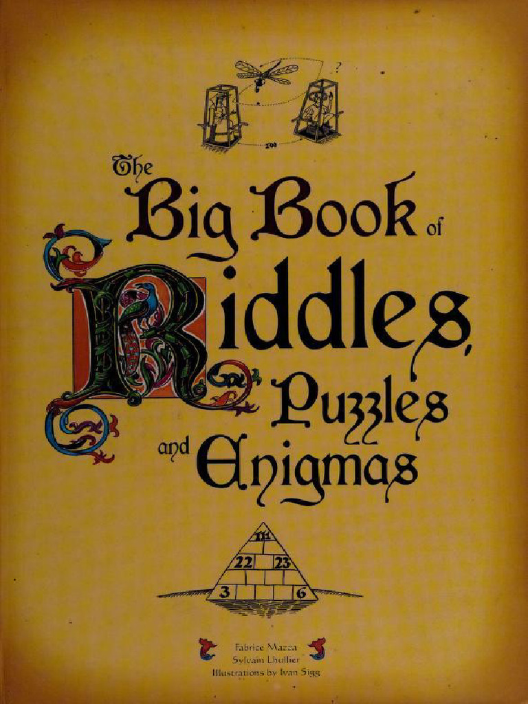 The Big Book of Riddles, Puzzles, and Enigmas | PDF