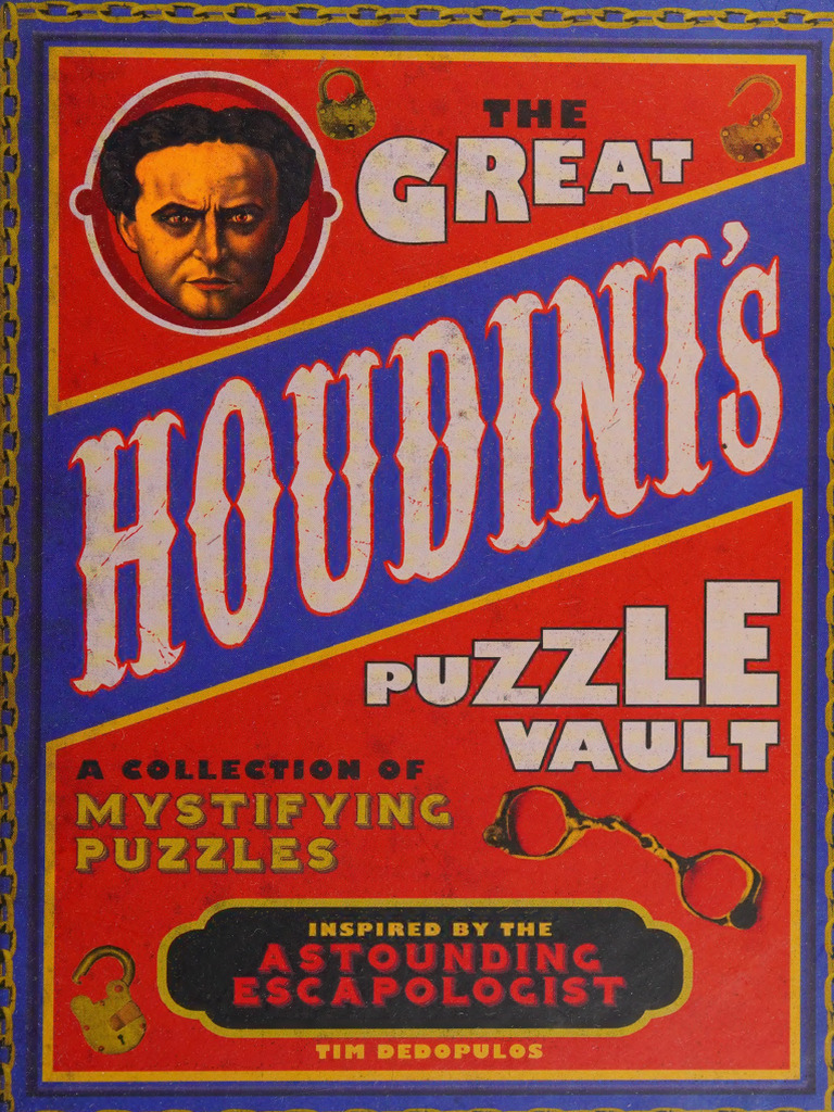 The Great Houdini's Puzzle Vault-A Collection of Mystifying Puzzles ...