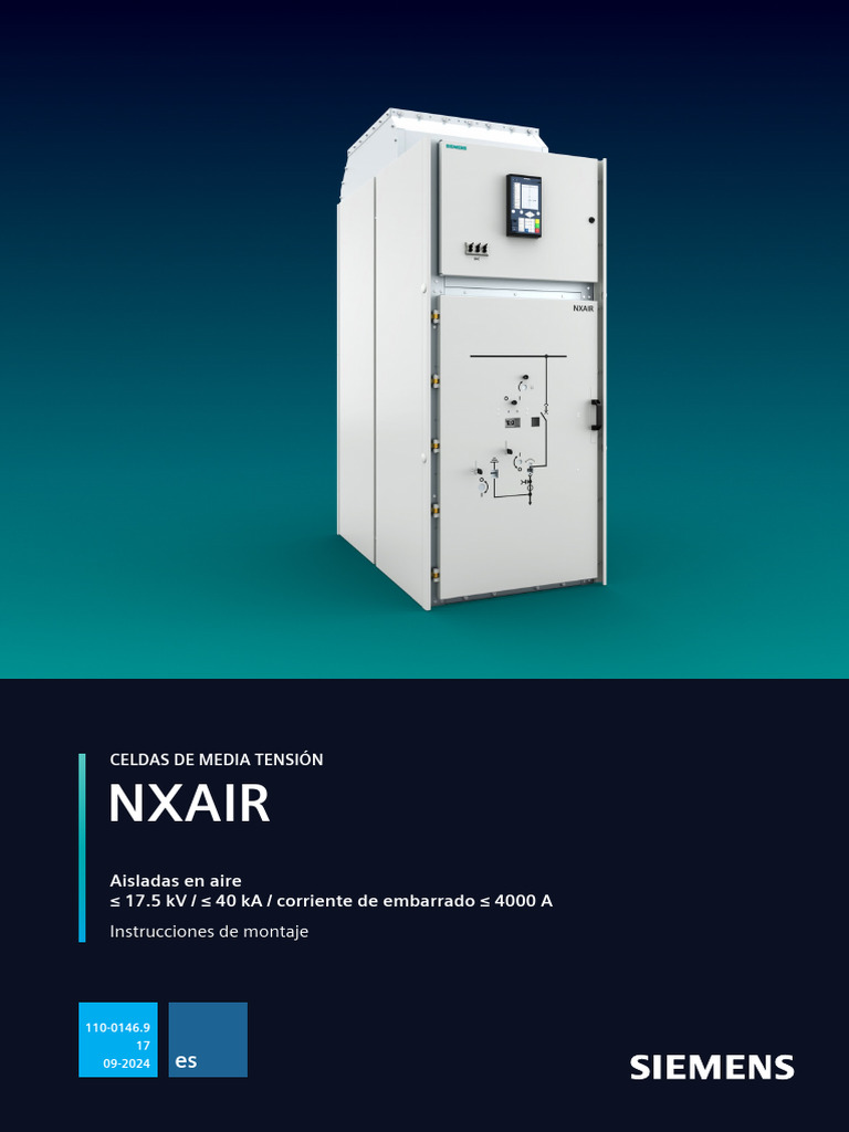 Nxair: Aisladas en Aire 17.5 KV / 40 Ka / Corriente de Embarrado 4000 A ...