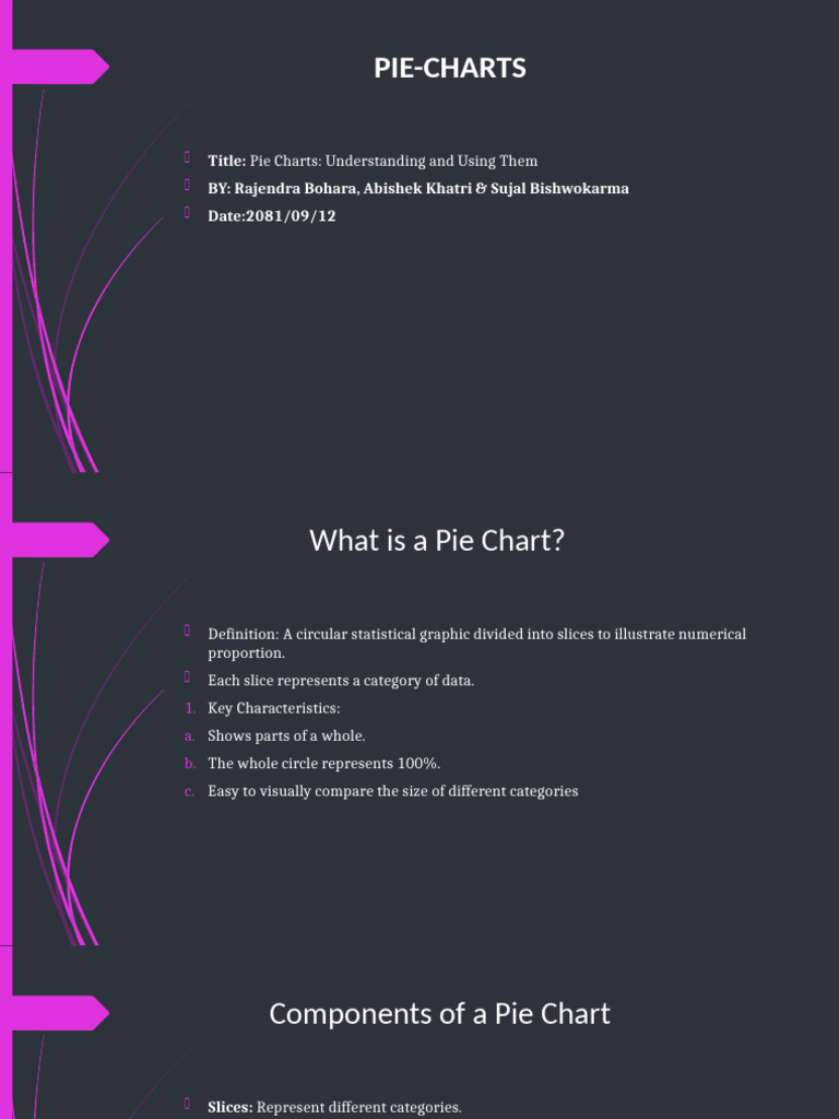 Pie Charts | PDF | Pie Chart | Chart