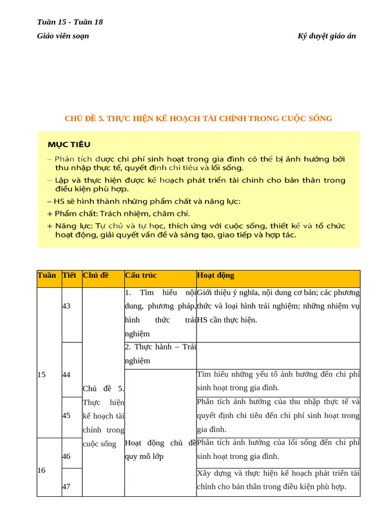 CD5-Tuan 15-18 | PDF