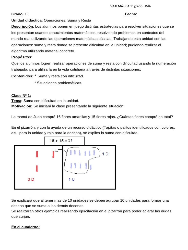 Matemática Suma Con Dificultad | PDF | Matemáticas