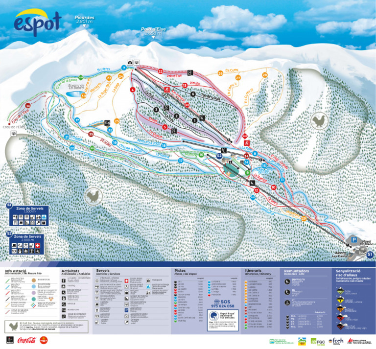 Planol Hivern Espot 2025 Digital | PDF