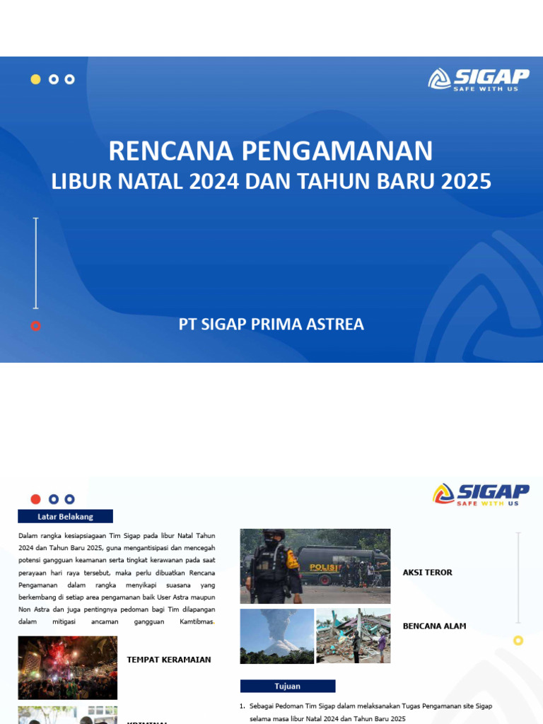 Renpam Libur Nataru | PDF