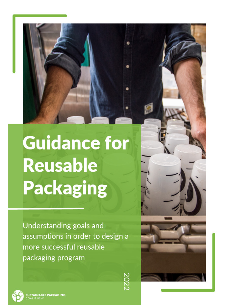 Guidance For Reusable Packaging | PDF | Reuse | Recycling