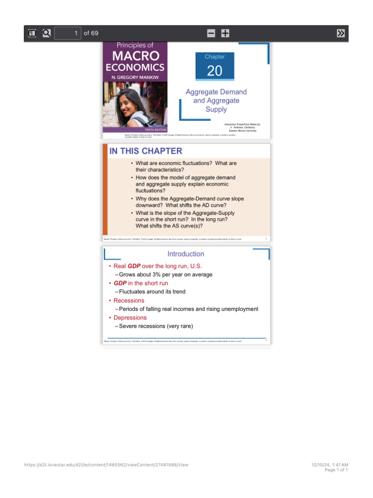 Aggregate Demand and Supply Explained | PDF | Aggregate Demand ...