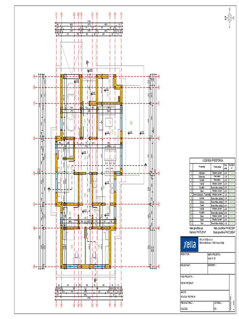 Idejni Projekat Kuce br.18 | PDF