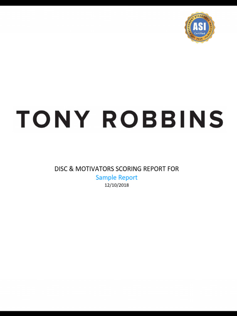 Sample Tr Scoring Report | PDF | Cronbach's Alpha | Disparate Impact