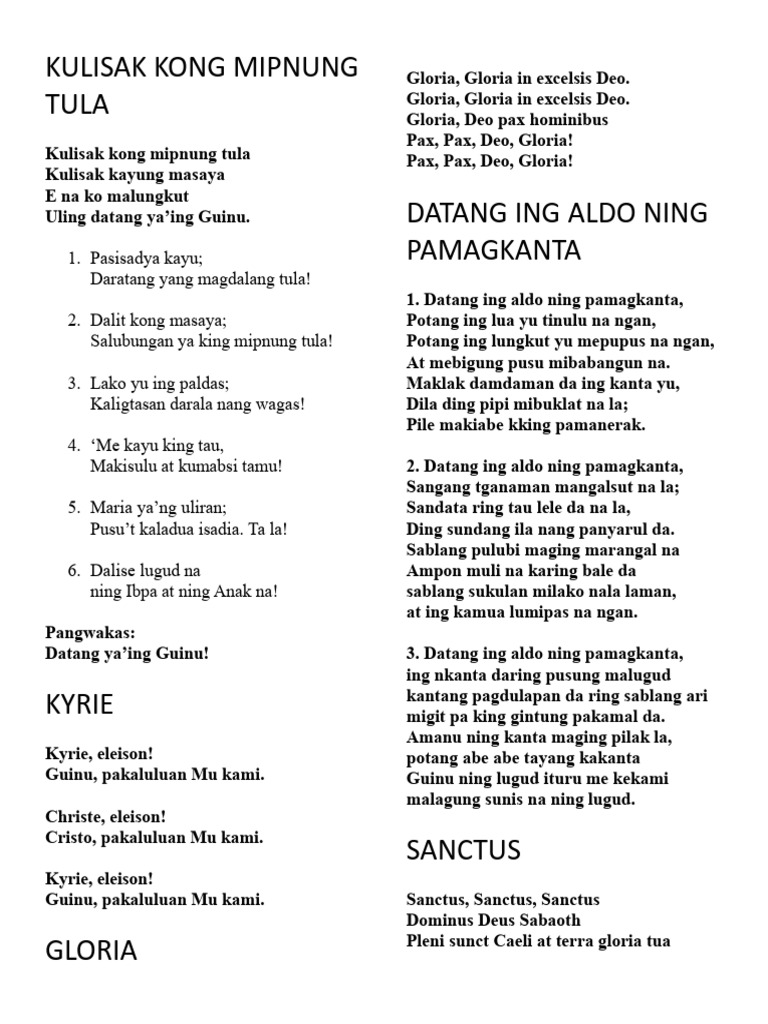 Simbang Bengi - Mommy | PDF