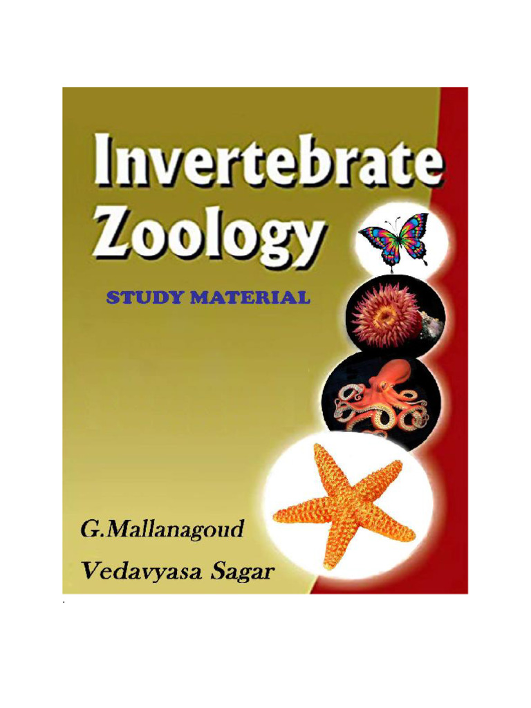 I_sem_Invertebrate_Zoology_study_material_CBCS | PDF | Plasmodium ...
