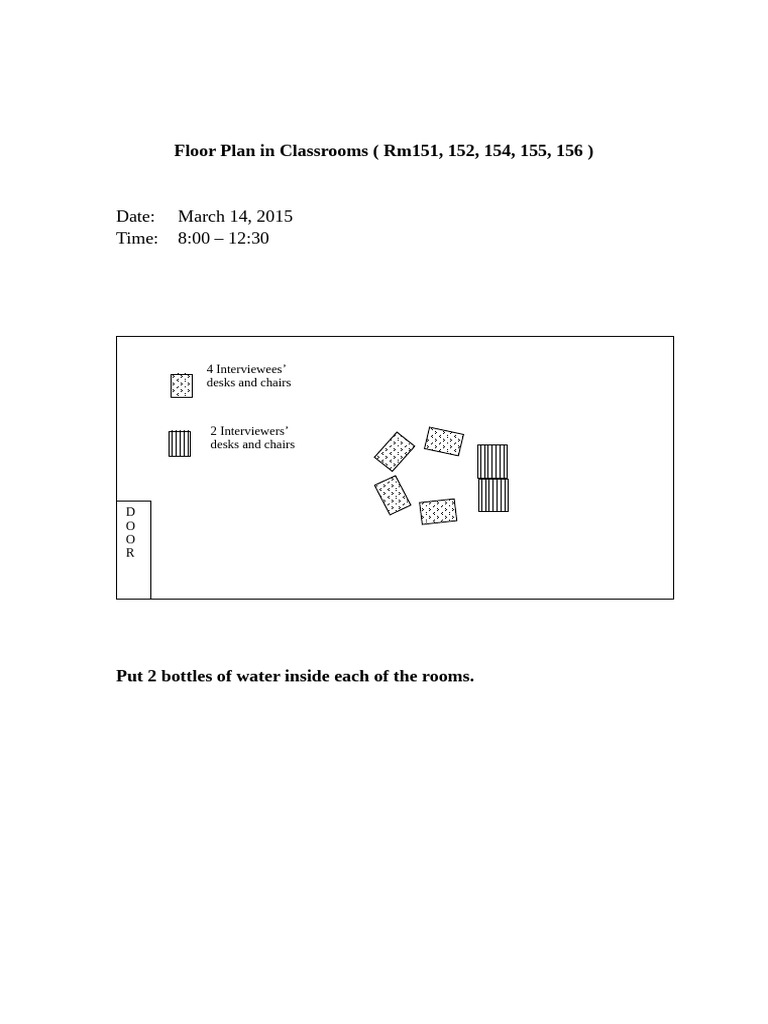 Floor Plan in Rooms | PDF