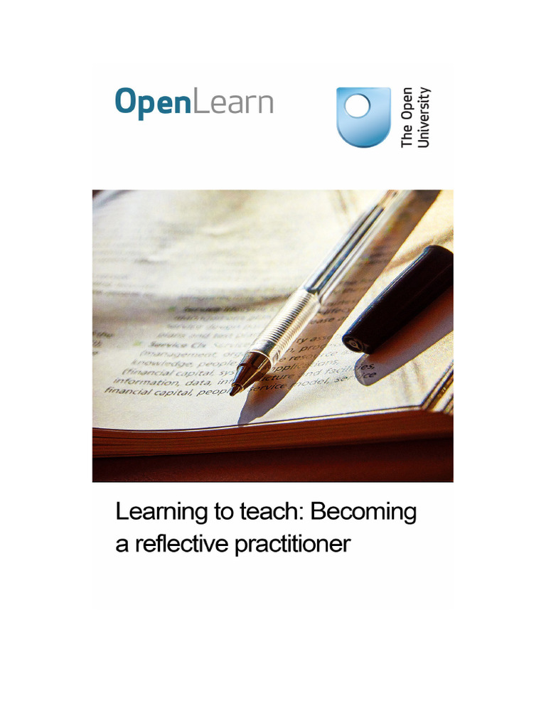 Reflective Practice in Teacher Education | PDF | Reflective Practice ...