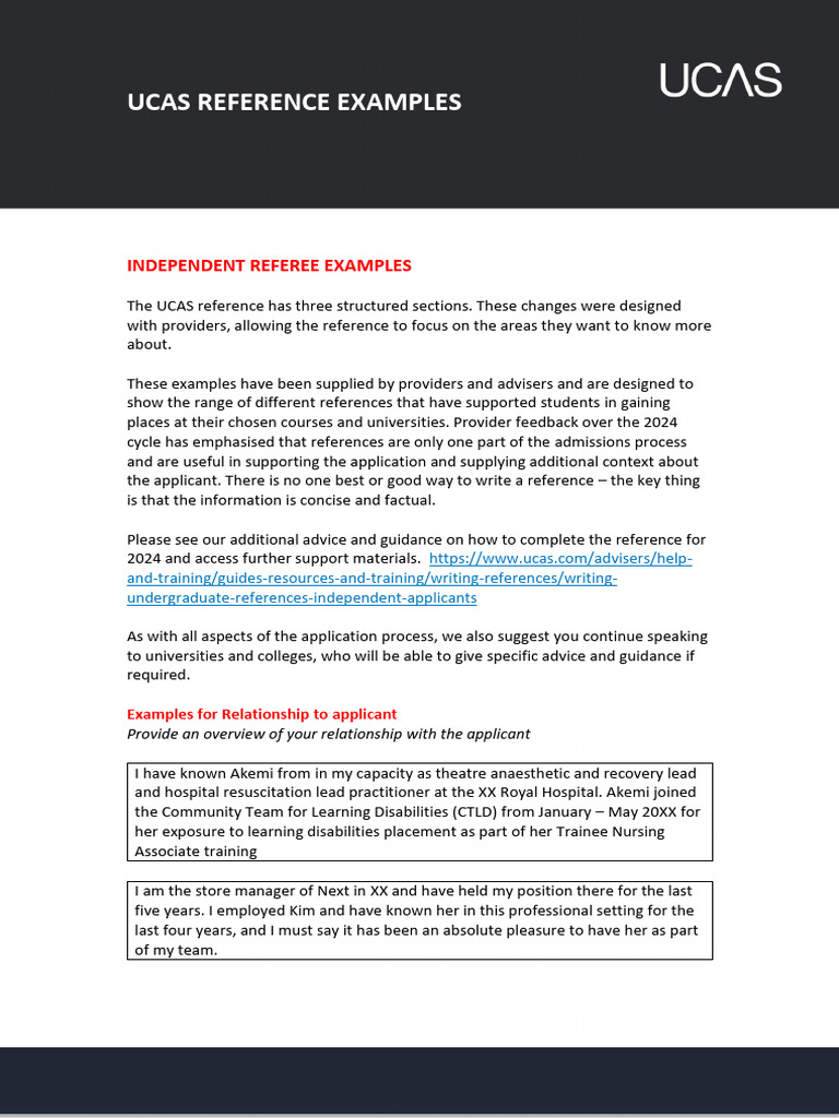 Reference Examples - Independent 2024 | PDF | Physical Therapy | Health ...