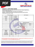 ASTM B148 Aluminum Bronze UNS C95400 | PDF | Aluminium | Bronze
