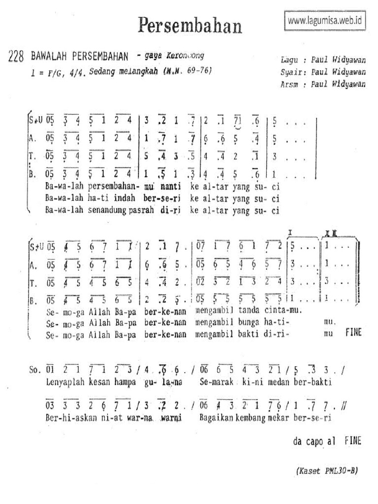 BAWALAH PERSEMBAHAN | PDF