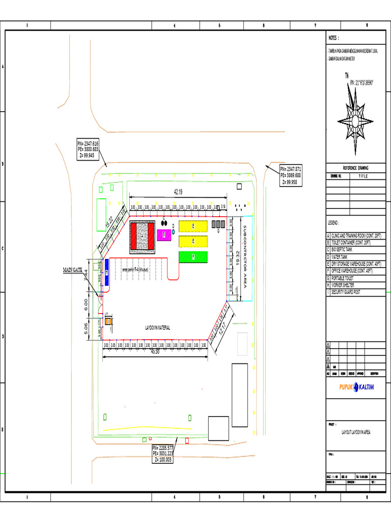 Layout Laydown | PDF | Sanitation | Toilet
