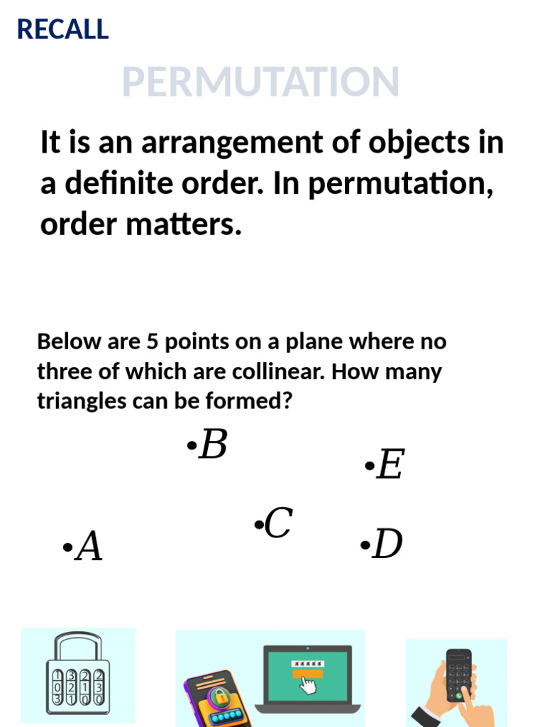 Quarter3 G10 LESSON4 Wk3 Illustrate Combination | PDF | Permutation | Cognition