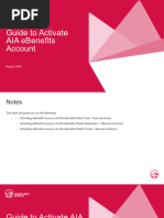 Activate AIA Life Planner Portal Account | PDF | Career & Growth | Business