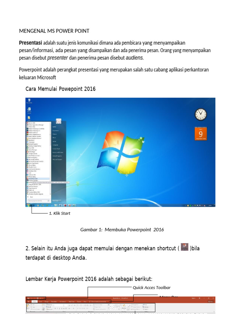 Panduan Dasar Powerpoint 2016 Pdf
